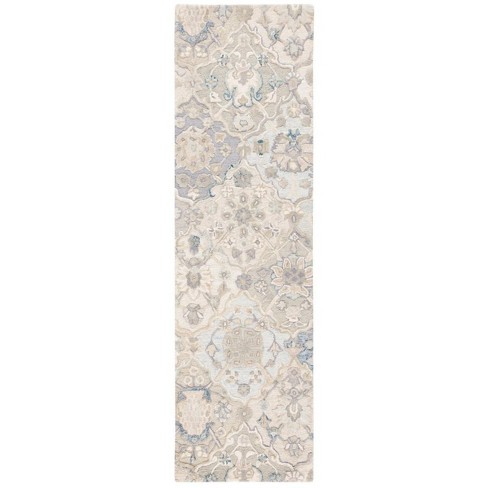 Glamour Glm622 Hand Tufted Runner Rug - Grey/blue - 2'3"x10' - Safavieh ...
