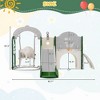 7 In 1 Toddler Slide And Swing Set, Kids Playground Freestanding ...