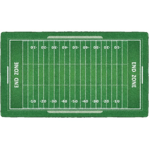 Brumlow Mills Football Field Print Area Rug, 1'8" X 2'10" : Target