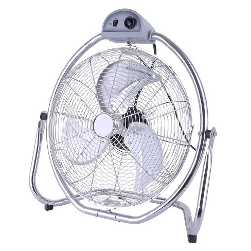 Optimus 20 Inch Grade Oscillating High Velocity Fan With Chrome Grill ...
