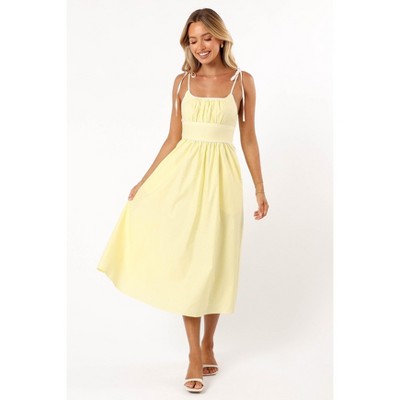Avi Sleeveless Midi Dress - Yellow Xl : Target