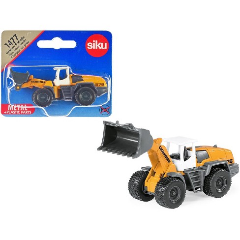 Liebherr 576 Wheel Loader Yellow With White Top Diecast Model By Siku ...