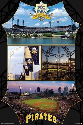 Trends International Mlb Pittsburgh Pirates - Pnc Park Unframed Wall ...