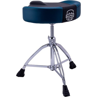 Mapex Leatherette Breathable Saddle Throne Blue : Target