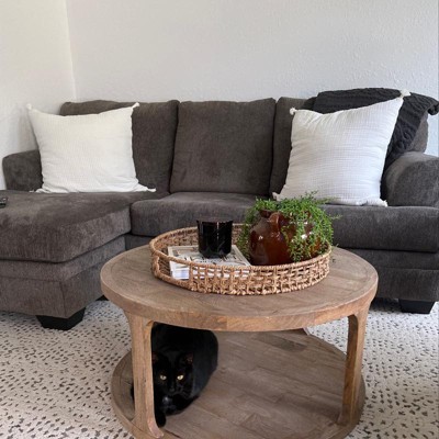 Castalia Round Natural Wood Coffee Table - Threshold™ : Target
