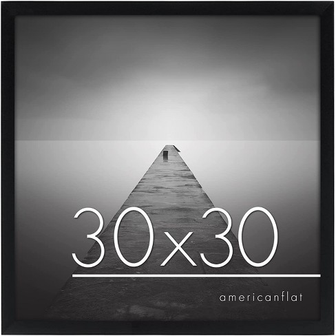 Americanflat 30x30 Poster Frame, Black : Target