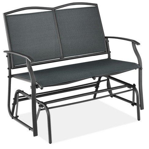 Best Choice Products 2-person Outdoor Swing Glider, Steel Patio ...