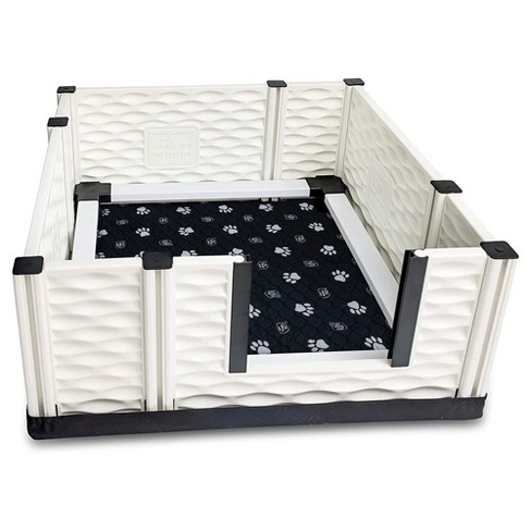 Ezwhelp Ezclassic 38" X 38" Modular Puppy Dog Whelping Box Playpen With ...