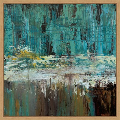 Amanti Art Deep Waters I By Jack Roth Canvas Wall Art Print Framed 22 ...