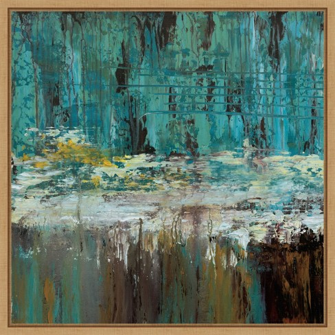 Amanti Art Deep Waters I By Jack Roth Canvas Wall Art Print Framed 22 ...