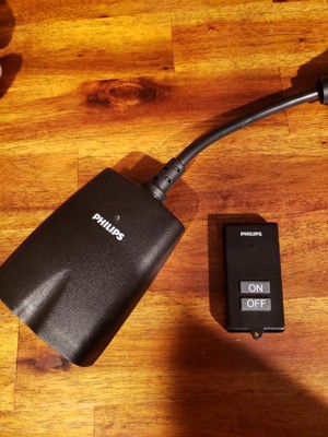 Philips 2 Outlet Phillips Outdoor On/off Remote Lighting Control : Target