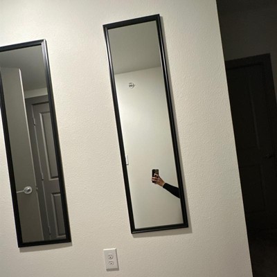 13.5" X 49.5" Framed Door Mirror - Room Essentials™ : Target
