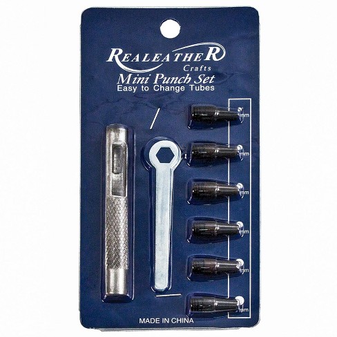 Realeather Mini Punch Set-2mm, 2.5mm, 2.8mm, 3.2mm, 4mm & 4.8mm : Target