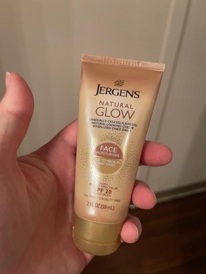 Jergens Natural Glow Face Moisturizer Fair To Medium Tone, Self Tanner ...