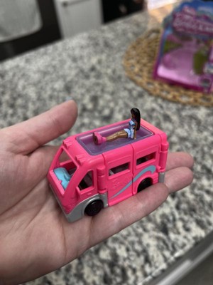 Barbie Mini Barbieland Doll & Vehicle Set With 1.5" Doll & Dreamcamper ...