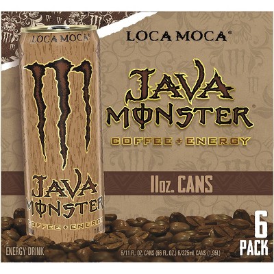 Java Monster Loca Moca Energy Drink - 6pk11 fl oz Philippines | Ubuy