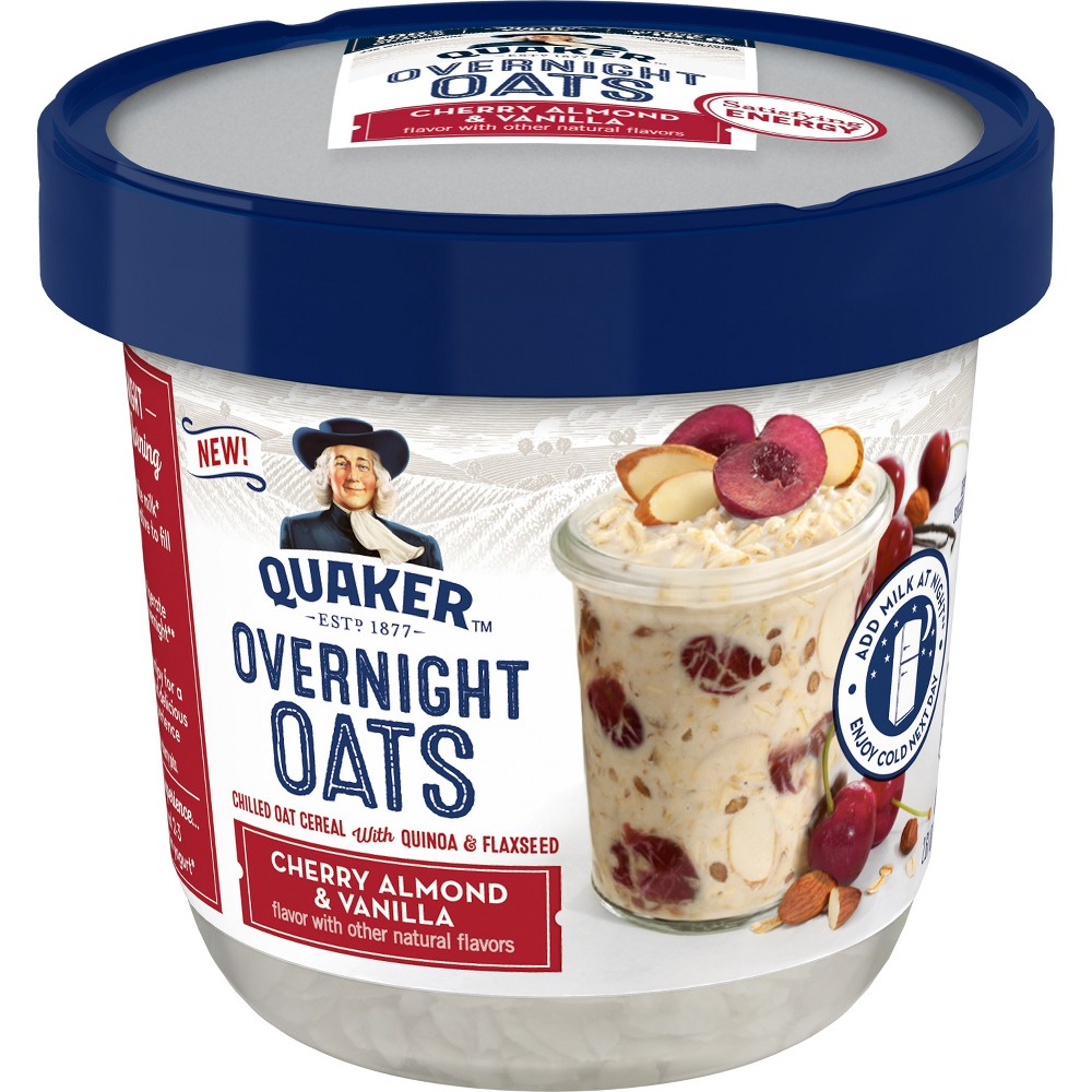 UPC 030000562161 - Quaker Overnight Oats Cherry Vanilla - 1.8oz ...