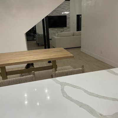 Pedestal Wood Dining Table - Natural - Hearth & Hand™ With Magnolia ...