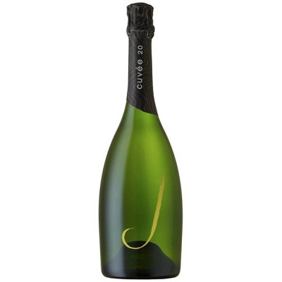 J Vineyards Cuvee 20 Brut Sparkling Wine - 750ml Bottle : Target
