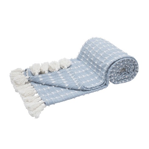 Carol & Frank 50" X 60" Riley Woven Throw : Target