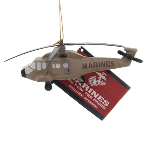 1.75 In Marine Helicopter Ornament Military Usmc Tree Ornaments : Target
