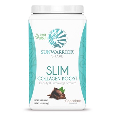 Slim Collagen Boost Protein Powder, Beauty & Slimming Formula, Plant-based Protein, Chocolate ...