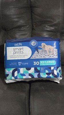 Pet Life Unlimited Puppy Smart Prints Training Dog Pads - Xxl - 30ct ...