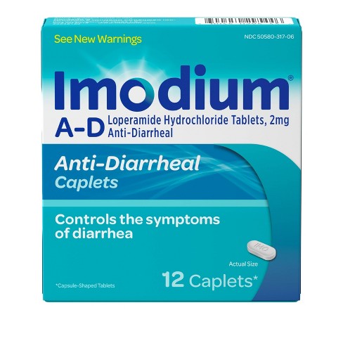 Imodium A-d Caplets - 12ct : Target