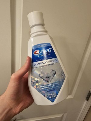 Crest 3d White Diamond Strong Wintermint Mouthwash - 1l : Target