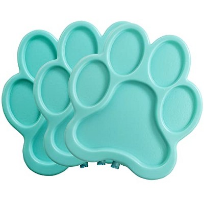 Reusable Hard Ice Pack For Lunch Box, Bento Or Bag (3 Pack Paw Print ...
