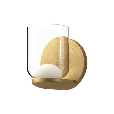 Kuzco Lighting Cedar - Light Wall Light In Brushed Gold : Target