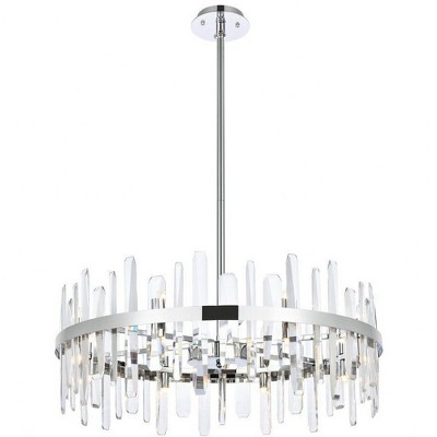 Elegant Lighting Serena 16 - Light Chandelier In Chrome : Target