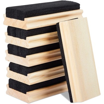 12pk 6" Premium Chalkboard Eraser - Charles Leonard: Blackboard ...