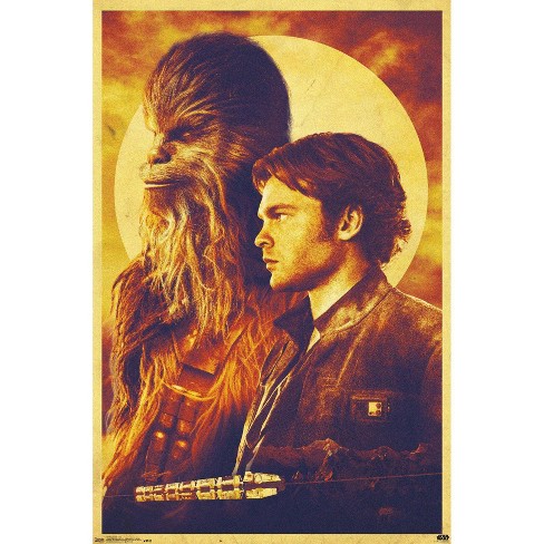 Trends International 22.375" X 34" Star Wars: Han Solo Duo Unframed ...
