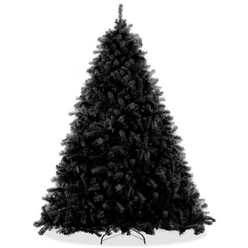 Casafield 6' Artificial Black Spruce Christmas Tree With Metal Stand ...