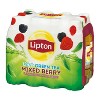 Lipton Diet Mixed Berry Green Tea - 12pk/16.9 Fl Oz Bottles : Target
