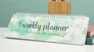 Paper Junkie Undated Weekly Planner, Goals, Shopping, To Do List ...