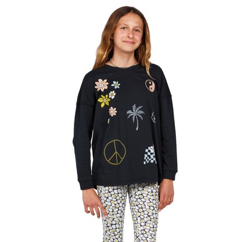 Volcom Girls Werkin Doubles Long Sleeve Tee : Target