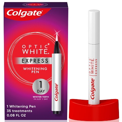 Colgate Optic White Express Teeth Whitening Gel Pen, 35 Whitening ...