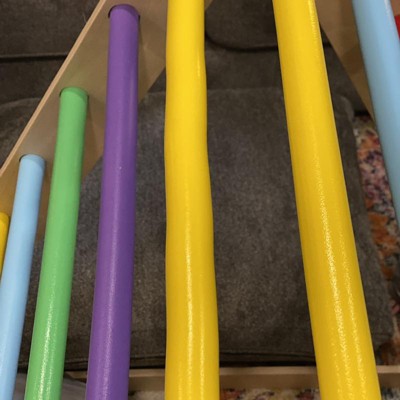 Costway Foldable Wooden Climbing Triangle Indoor Climber W/ladder For ...