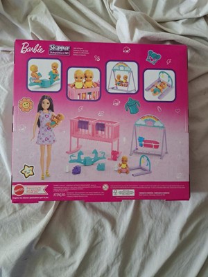 Barbie Skipper Babysitter Doll With Twin Nursery Playset & Accessories ...