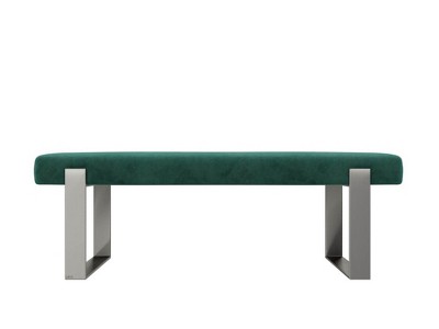 Lyndale Upholstered Modern Accent Bench Seafoam - Madison Park ...