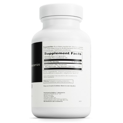 Davinci Labs Tri-mag 300 - Mg Supplement With Mg Glycinate, Malate ...