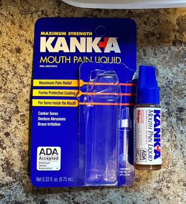 Kanka Mouth Pain Maximum Strength Gel - 0.33 fl oz : Target