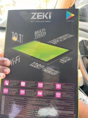 Zeki 10.1" Octa-core Tablet, TBOG1034B : Target