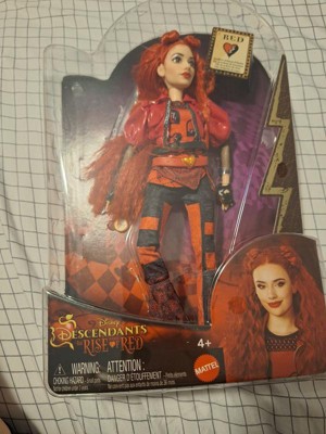Disney Descendants: The Rise Of Red Fashion Doll & Accessory, Red ...