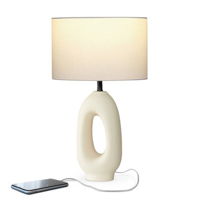 Ceramic Table Lamp Tan - Threshold™ Designed With Studio Mcgee : Target