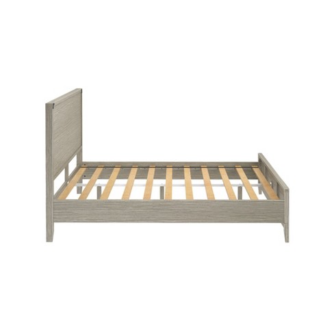 Plank+beam Contempo Queen-size Bed, Seashell Wirebrush : Target