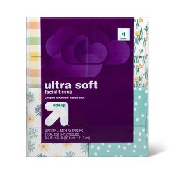 Facial Tissue With Lotion - 4pk/65ct - Up & Up™ : Target