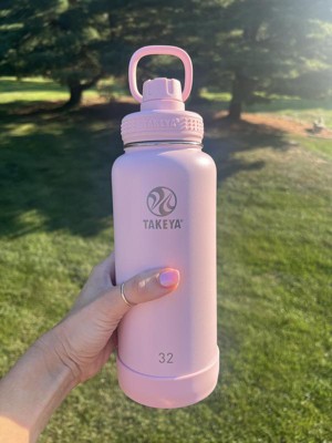 Takeya 32oz Actives Insulated Stainless Steel Water Bottle With Spout ...